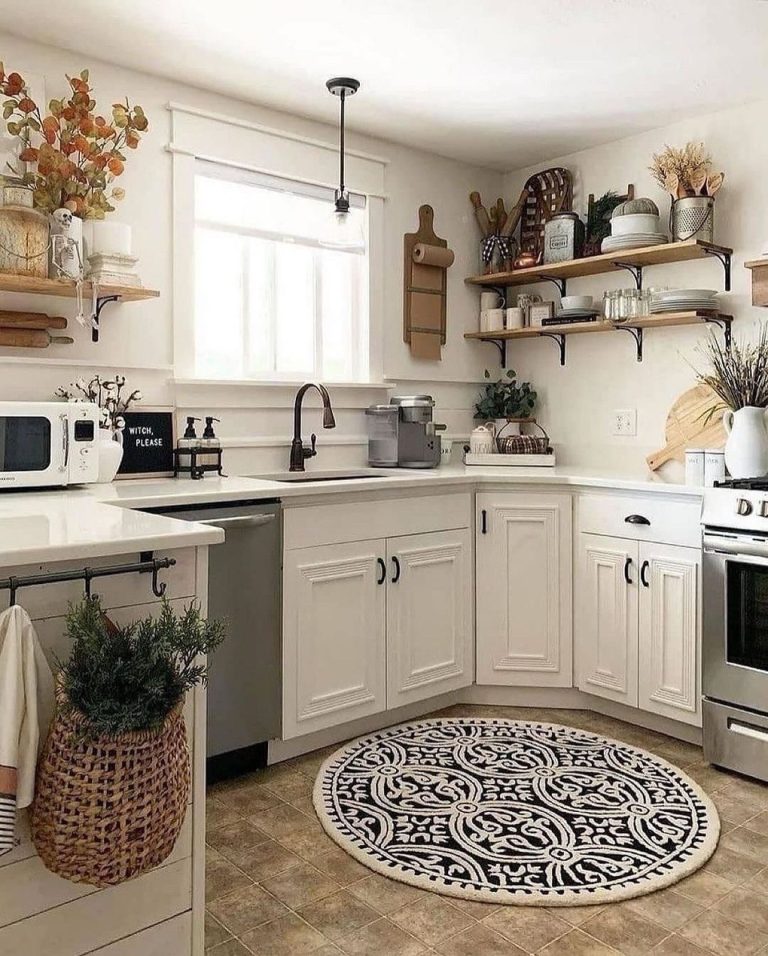 28 Farmhouse Kitchen Ideas for Every Style - Rustic to Modern Charm ...