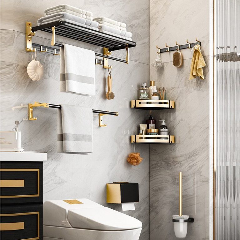 34 Unique Towel Rack Ideas to Elevate Your Bathroom Decor - placeideal.com