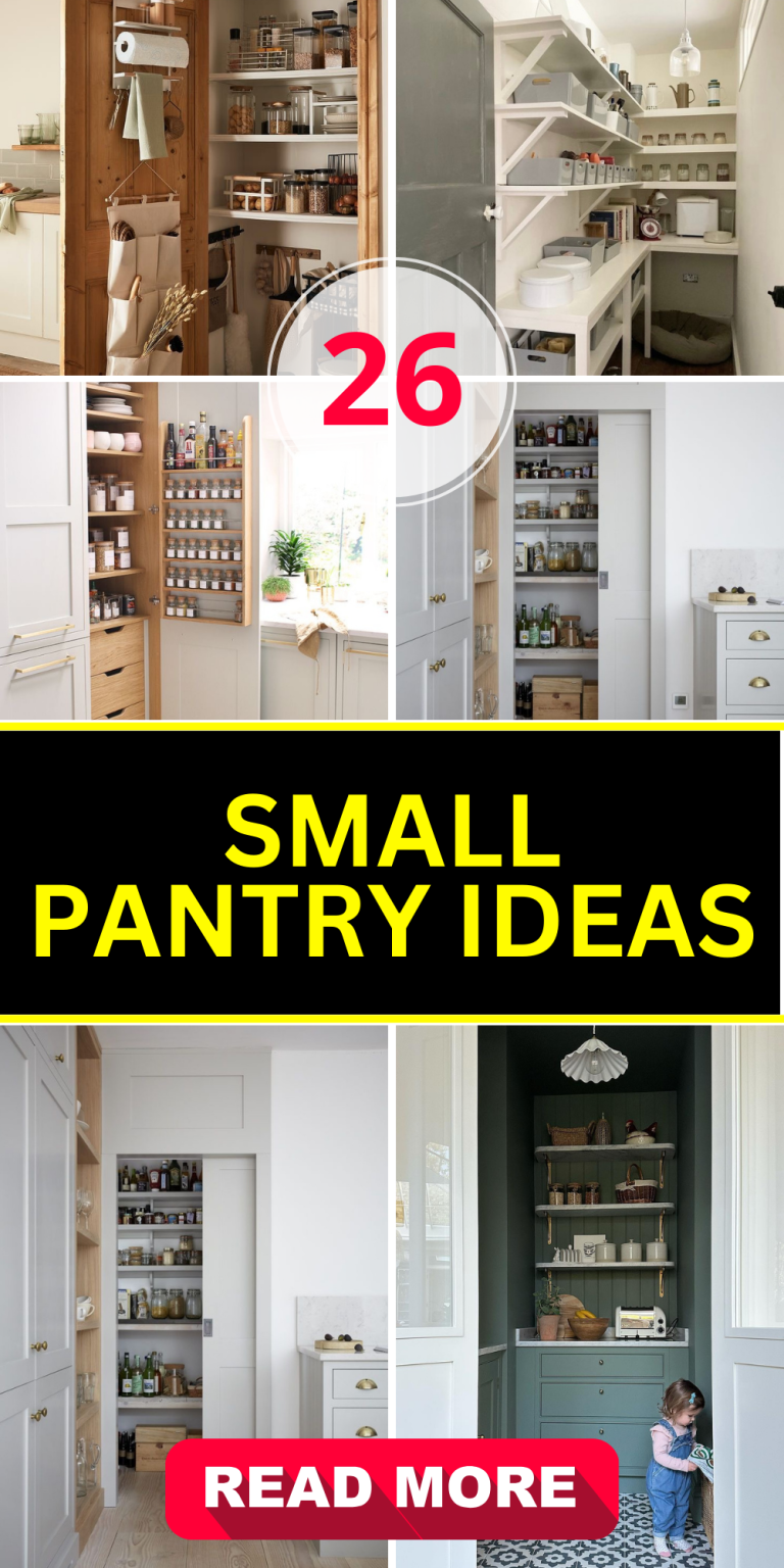 26 Small Pantry Ideas to Maximize Your Kitchen Space Efficiently ...