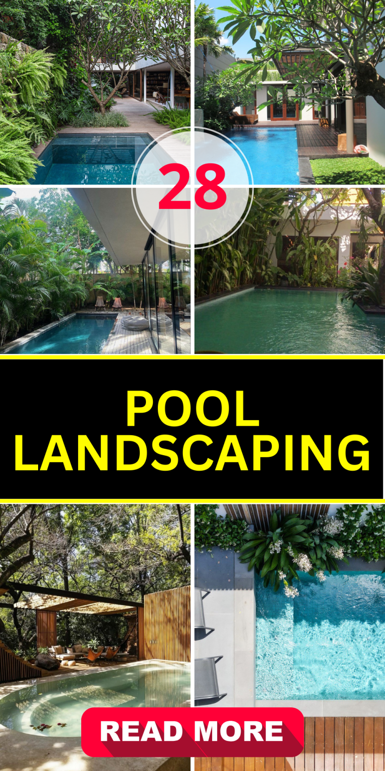 28 Pool Landscaping Ideas for a Serene Backyard Oasis | Enhance Your ...