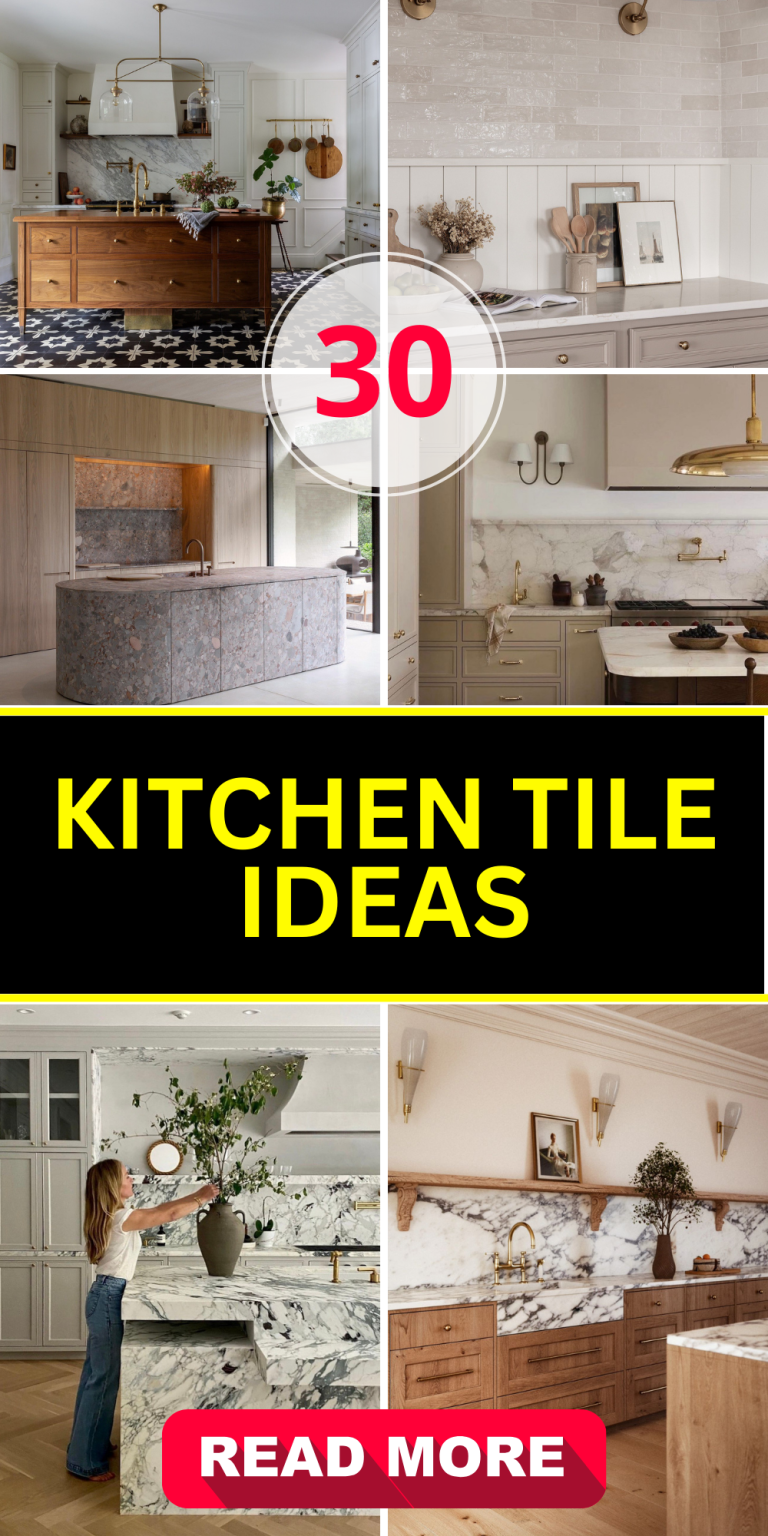 30 Kitchen Tile Ideas to Revamp Your Cooking Space in Style ...