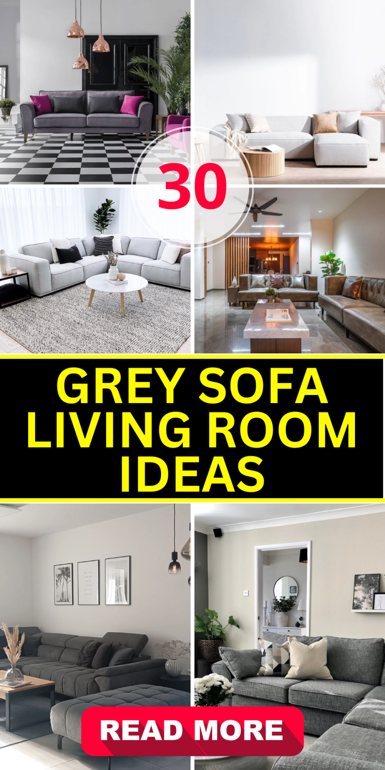 Chic and Cozy: 30 Grey Sofa Living Room Styles You'll Adore ...