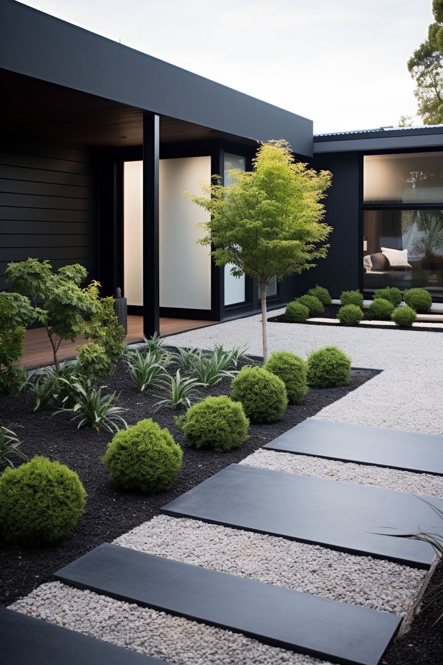 32 Front Yard Landscaping Ideas for Stunning Curb Appeal - placeideal.com