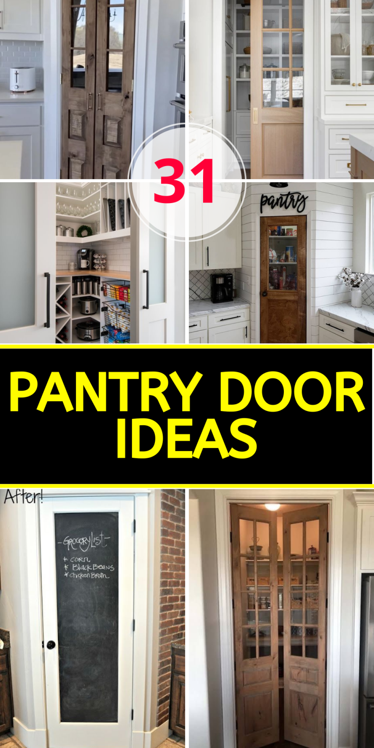 31 Pantry Door Ideas to Transform Your Kitchen with Style - placeideal.com