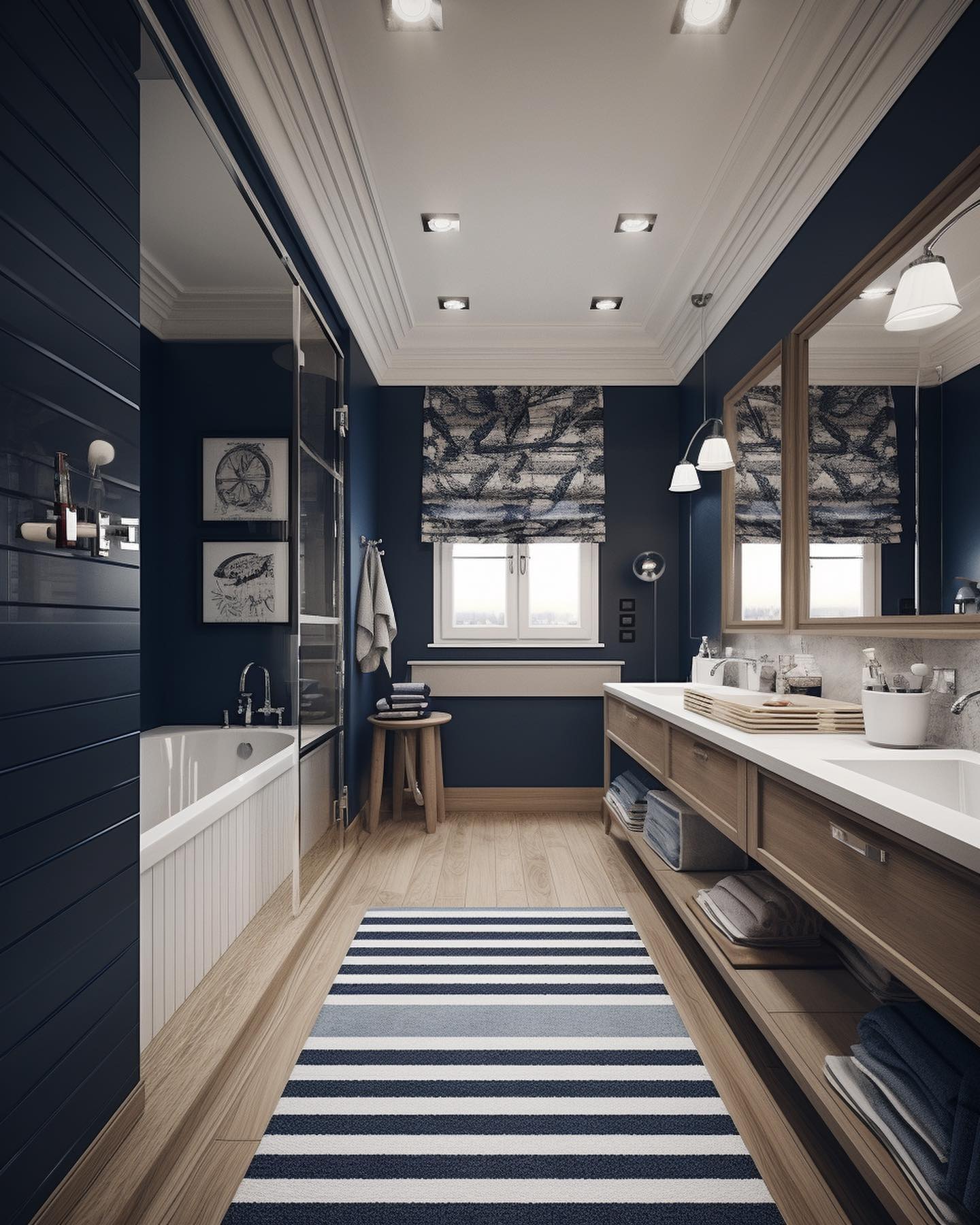 Explore 33 Nautical Bathroom Ideas for Maritime-Inspired Elegance ...