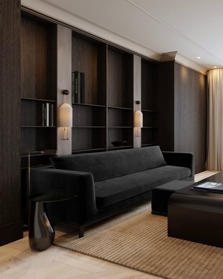 33 Black Sofa Living Room Ideas to Revamp Your Space | Comfy and Chic ...