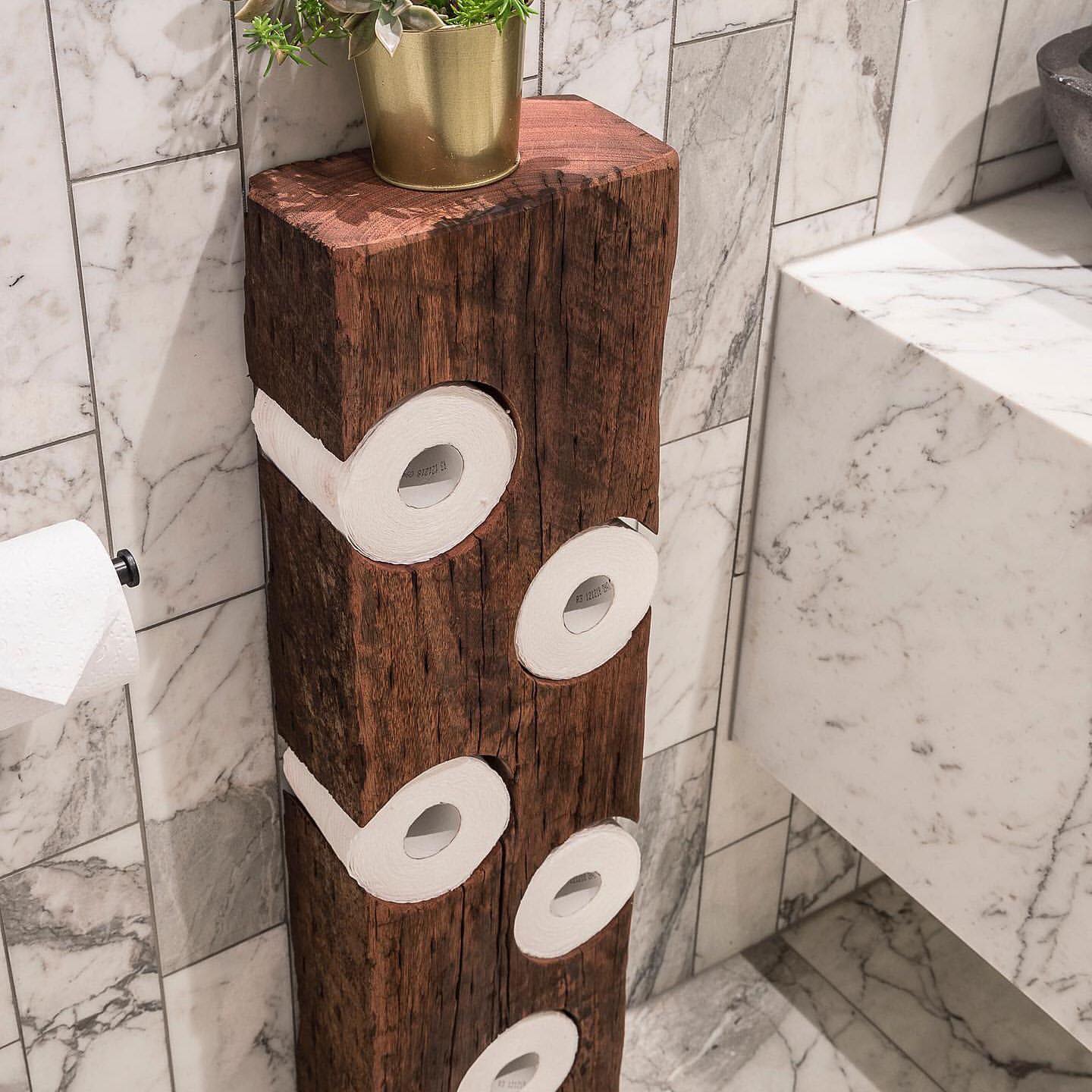 27 Toilet Paper Holder Ideas to Elevate Your Bathroom's Style ...