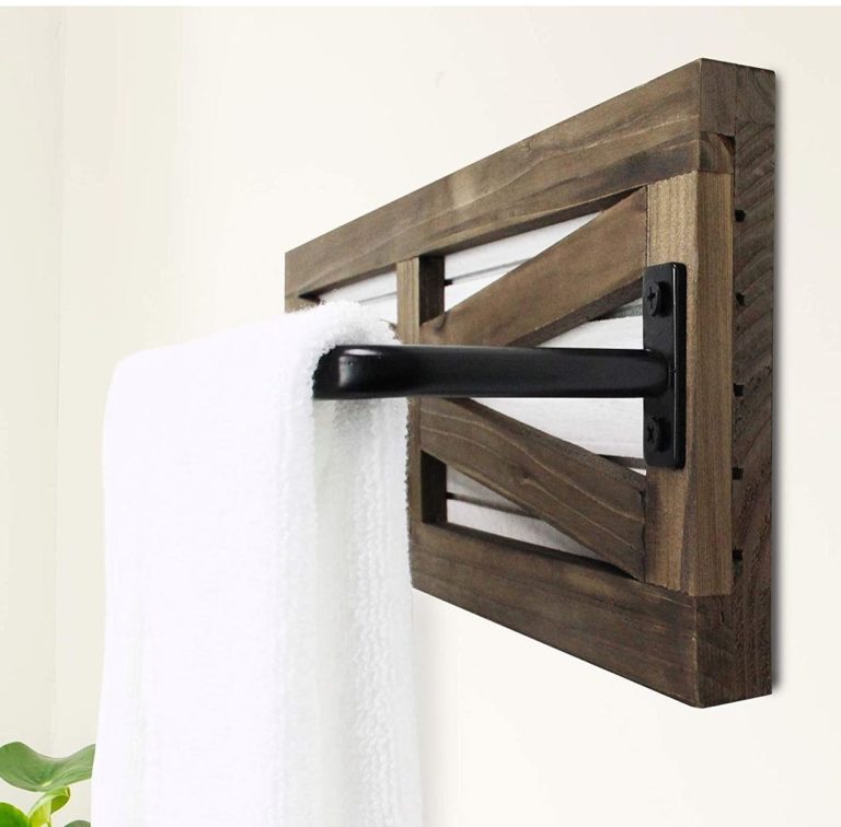 34 Unique Towel Rack Ideas to Elevate Your Bathroom Decor - placeideal.com