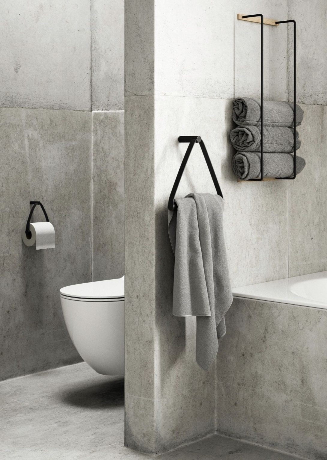 34 Unique Towel Rack Ideas to Elevate Your Bathroom Decor - placeideal.com
