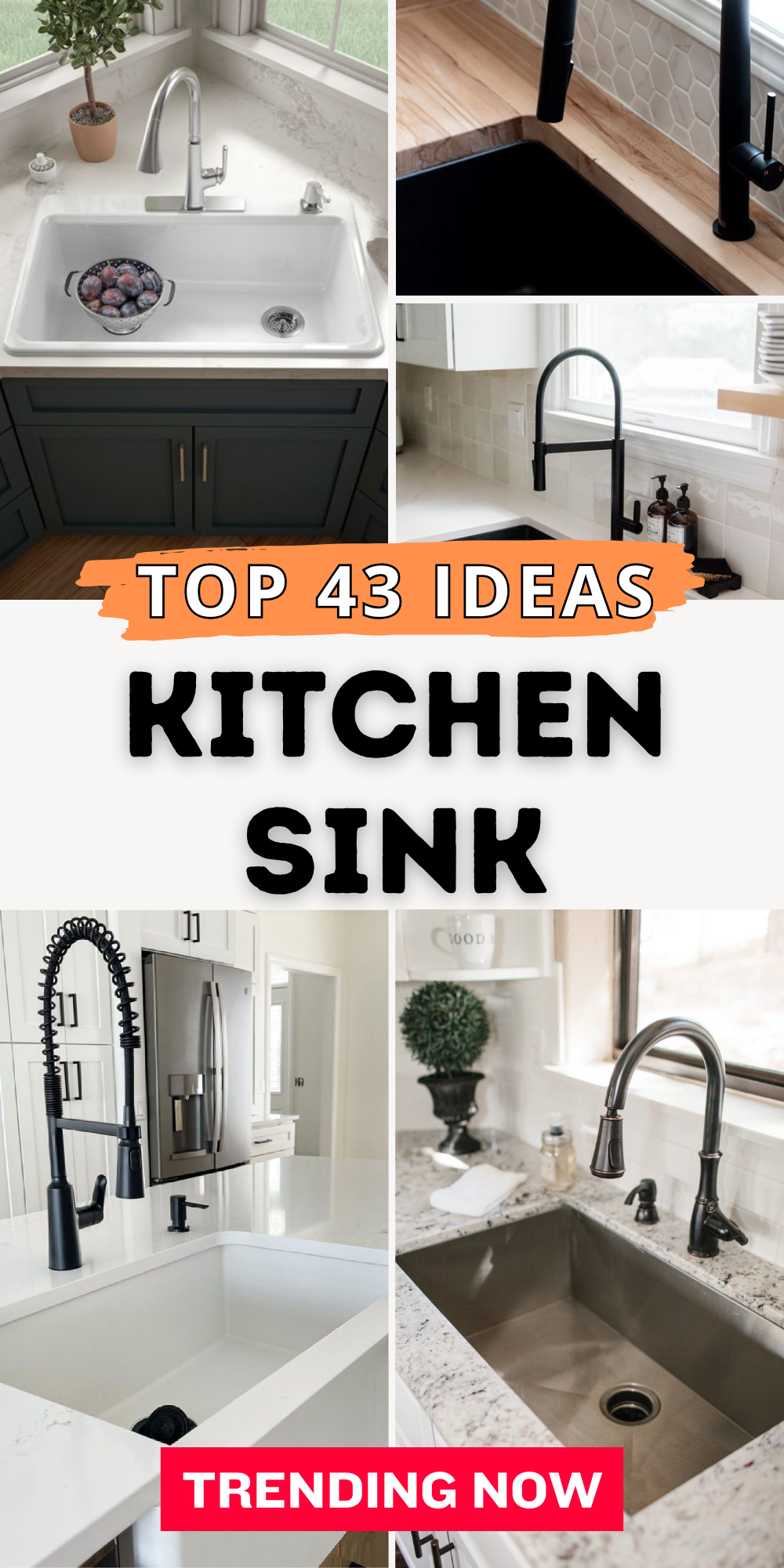 Top 43 Kitchen Sink Ideas 2025 - Upgrade to Style & Efficiency |Trends ...