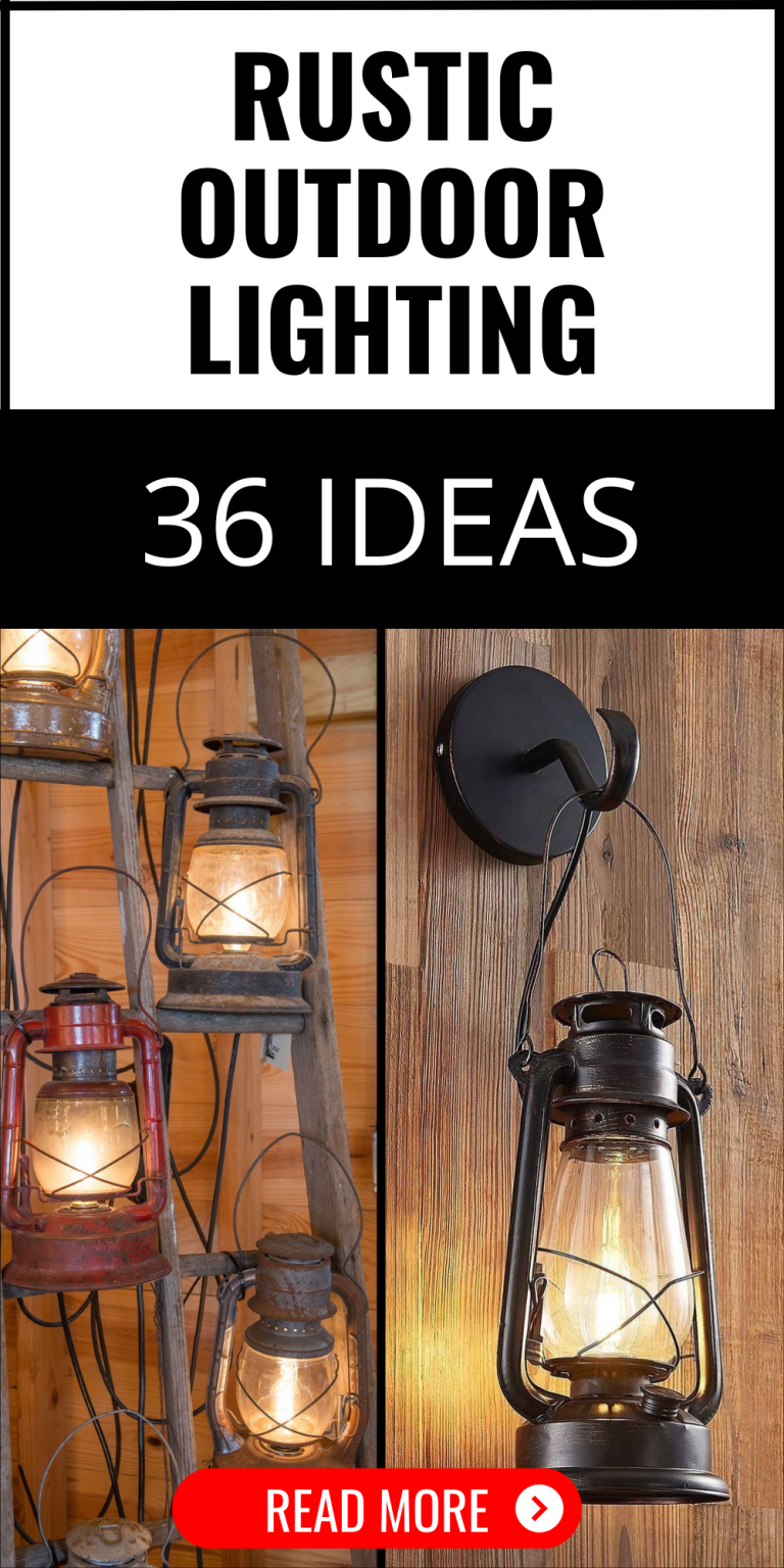 Top 36 Rustic Outdoor Lighting Ideas – Illuminate with Style & Charm ...