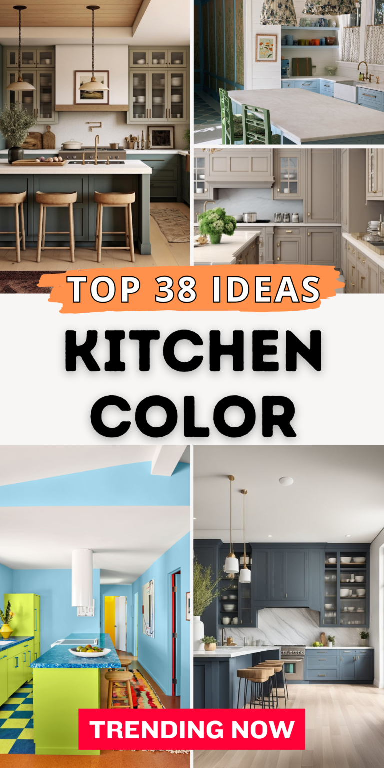 Top 38 Kitchen Color Ideas for 2025: Transform Your Space | Home Design ...