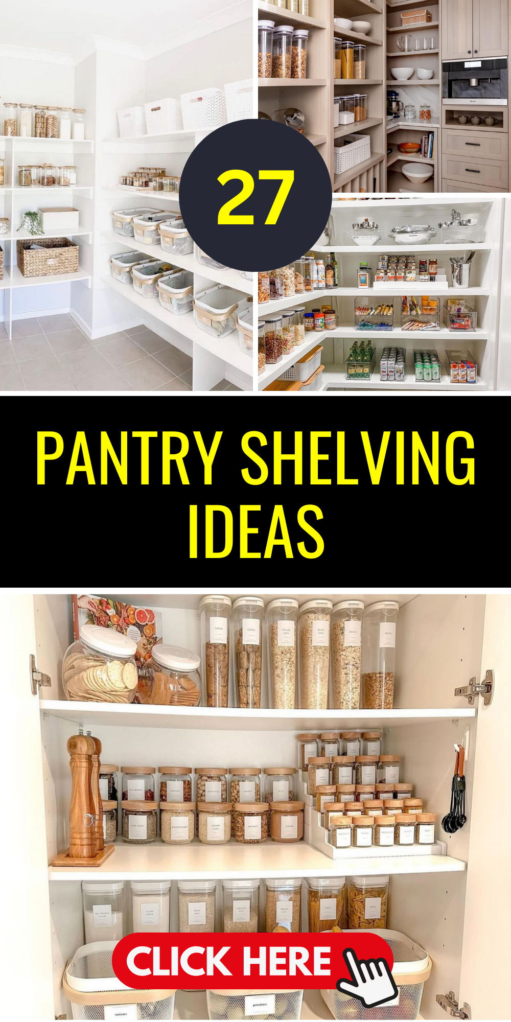 27 Pantry Shelving Ideas for Efficient & Stylish Storage Solutions ...
