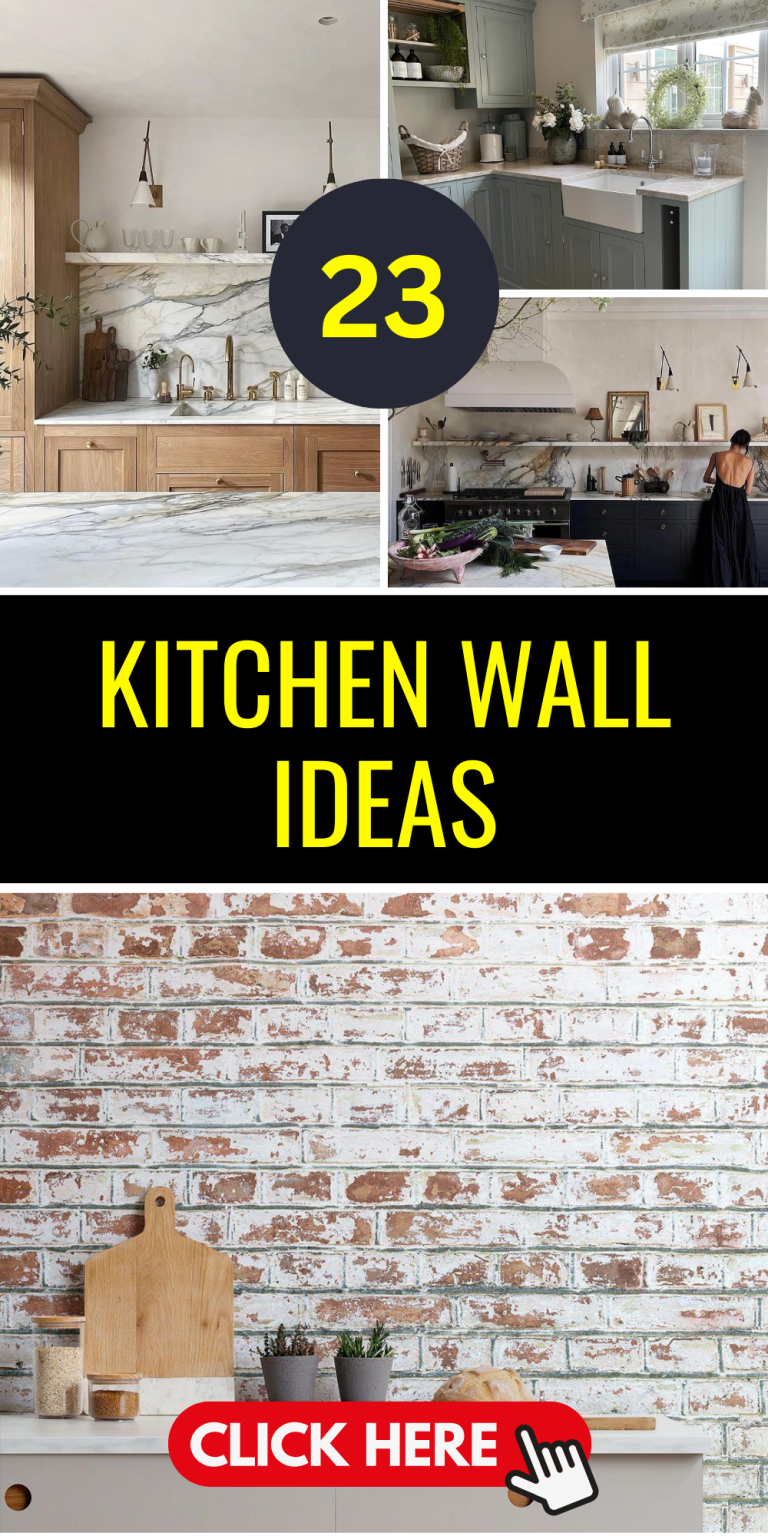 23 Kitchen Wall Ideas: Transform Your Space with Unique Styles ...