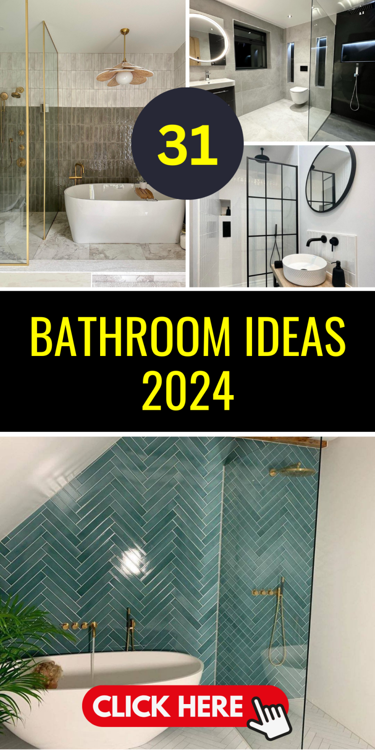 31 Inspiring Bathroom Ideas 2024: Modern Designs to Transform Your ...
