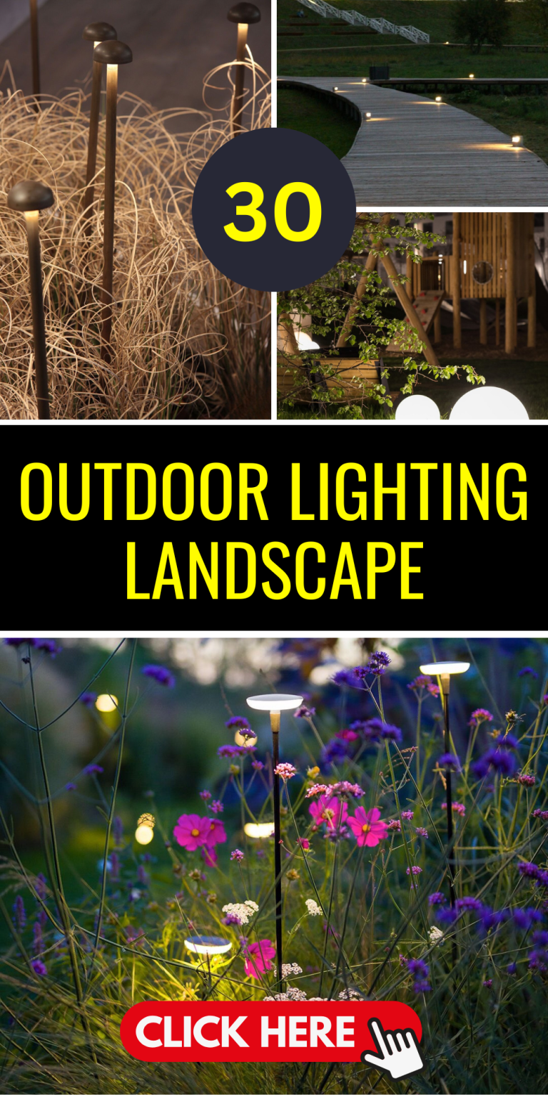 Top 30 Outdoor Lighting Landscape Designs for Magical Evenings ...