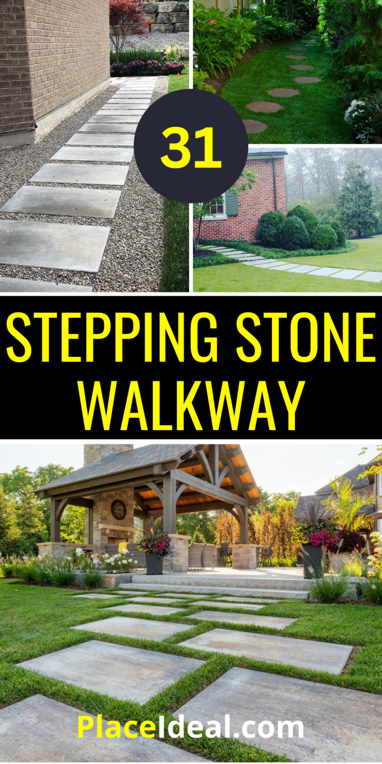 Elevate Your Yard: 31 Stepping Stone Walkway Designs for Every Style ...