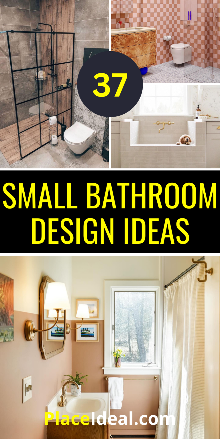 37 Small Bathroom Ideas: Transform Tiny Spaces into Chic Retreats ...