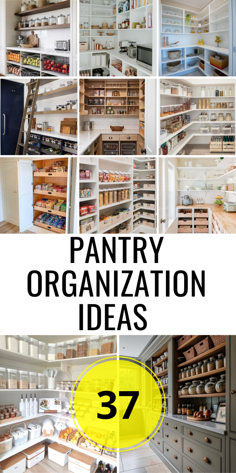 37 Pantry Organization Ideas for Ultimate Kitchen Harmony - placeideal.com