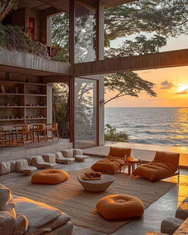 27 Island Living Room Inspirations for Tranquil Home Decor - placeideal.com