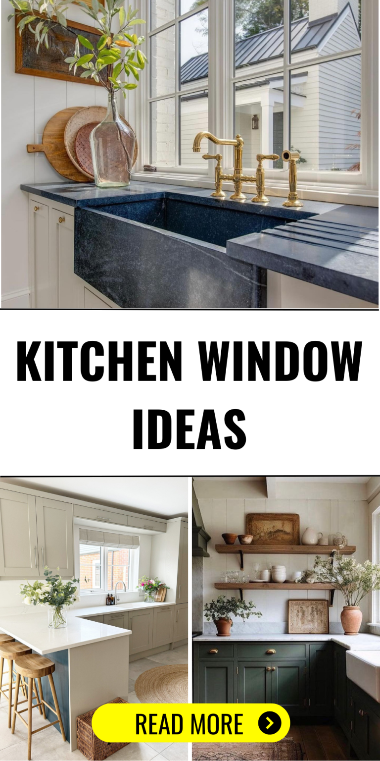 Top 30 Kitchen Window Ideas: Transform Your Space | Lively & Functional ...