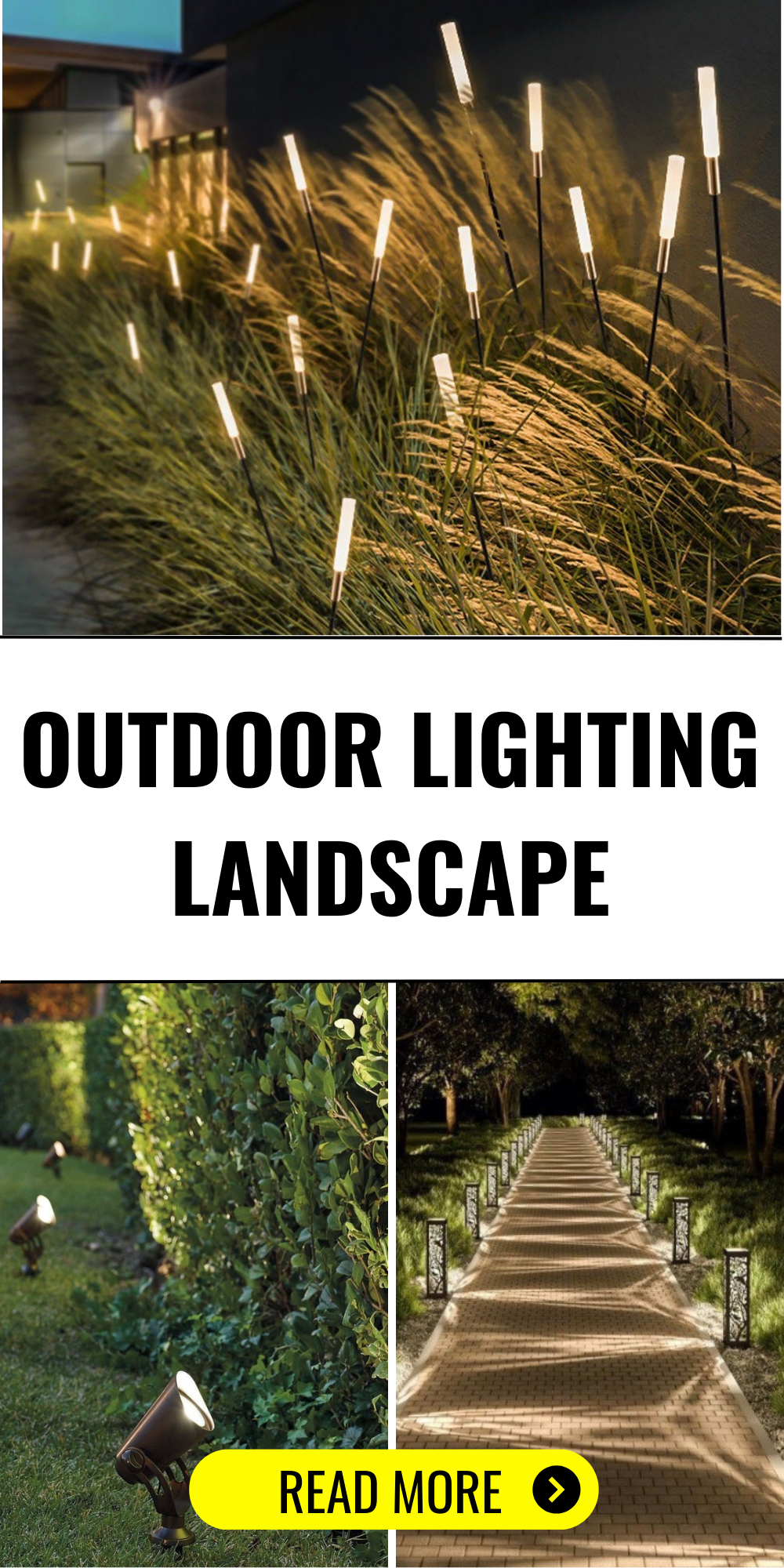 Top 30 Outdoor Lighting Landscape Designs for Magical Evenings ...