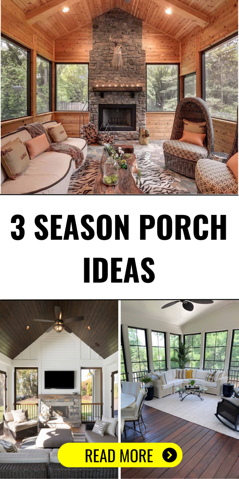 26 Creative 3 Season Porch Ideas to Inspire Your Next Cozy Retreat ...