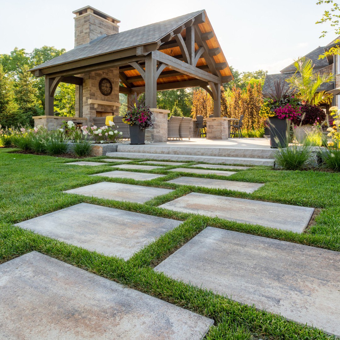 Elevate Your Yard: 31 Stepping Stone Walkway Designs for Every Style ...