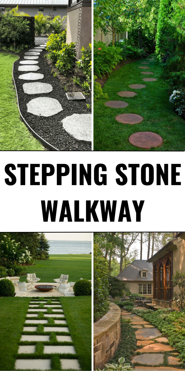 Elevate Your Yard: 31 Stepping Stone Walkway Designs for Every Style ...