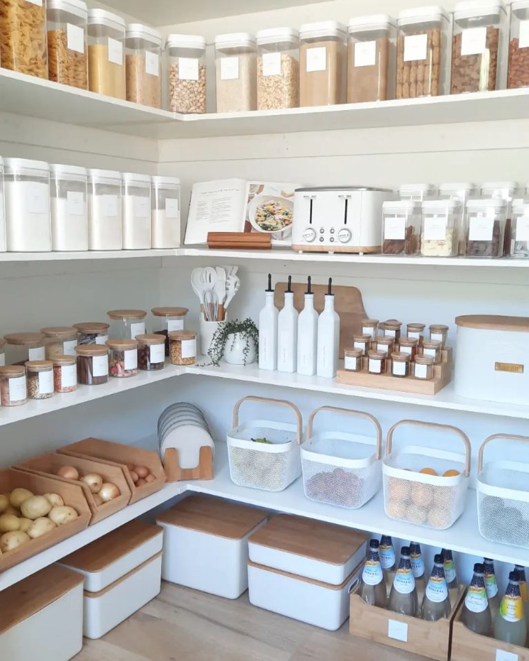 32 Pantry Shelving Ideas for Efficient & Stylish Storage Solutions - placeideal.com