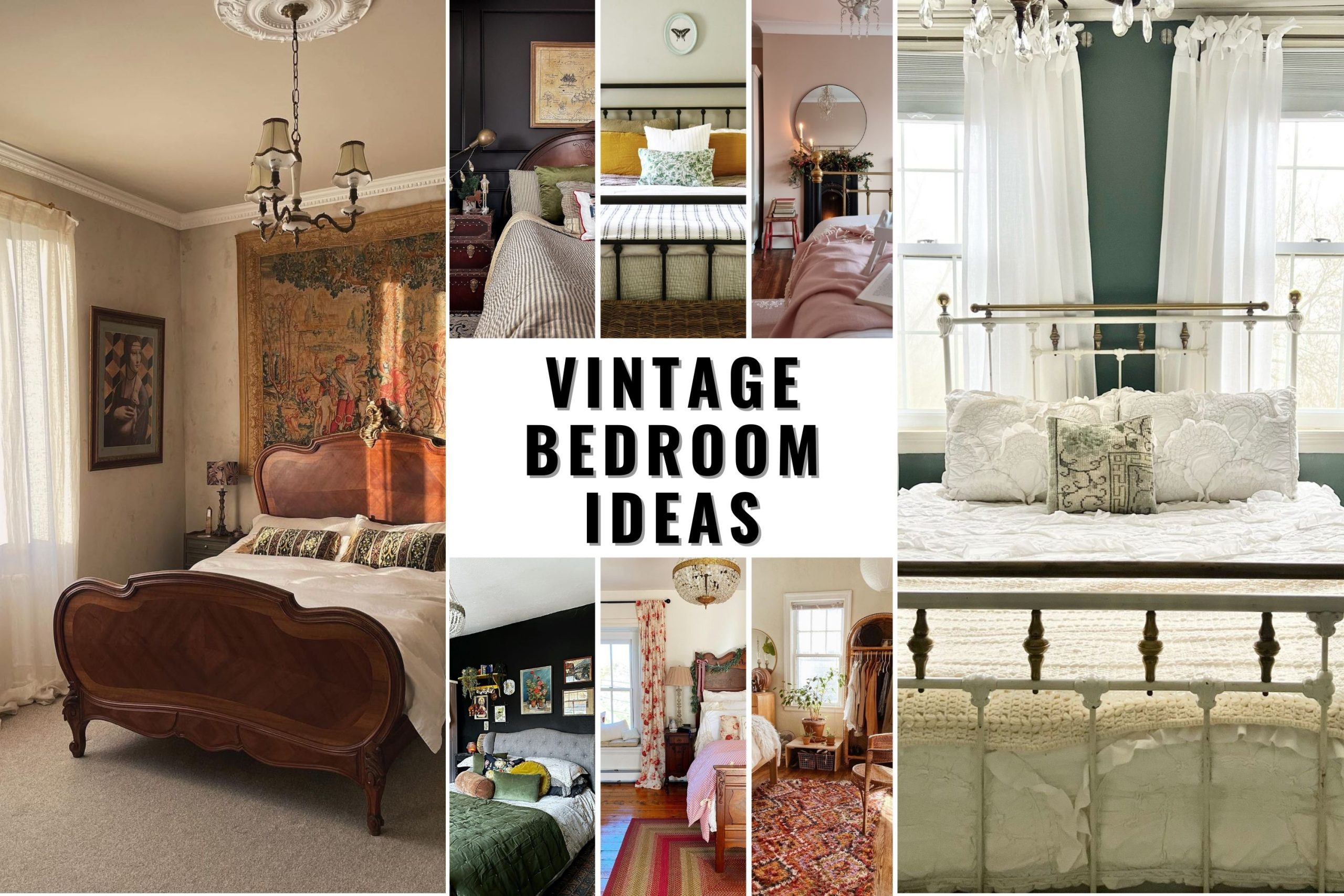 32 Vintage Bedroom Ideas for Charming Retro-Inspired Spaces ...