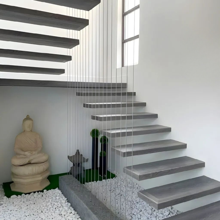 35 Floating Staircase Ideas for a Modern Home Aesthetic | Design ...