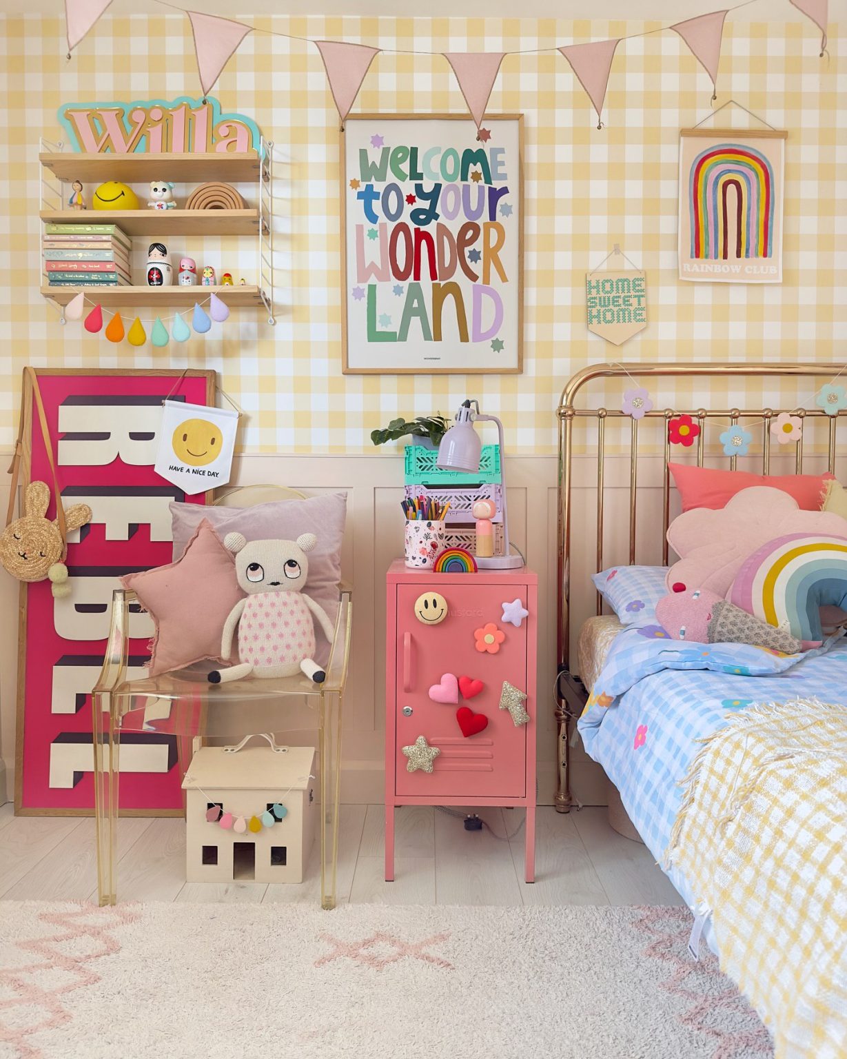 32 Creative Kids Room Wall Decor Ideas for Magical Spaces - placeideal.com