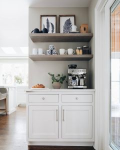 36 Inviting Kitchen Coffee Bar Ideas for Your Home Oasis - placeideal.com