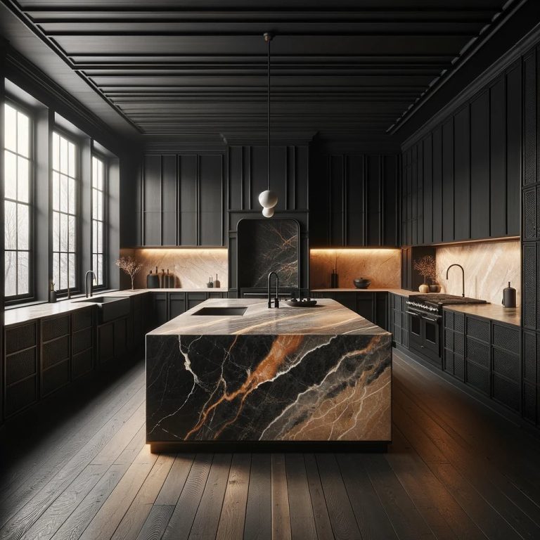 34 Dark Kitchen Ideas: Transform Your Home with Elegant Designs ...