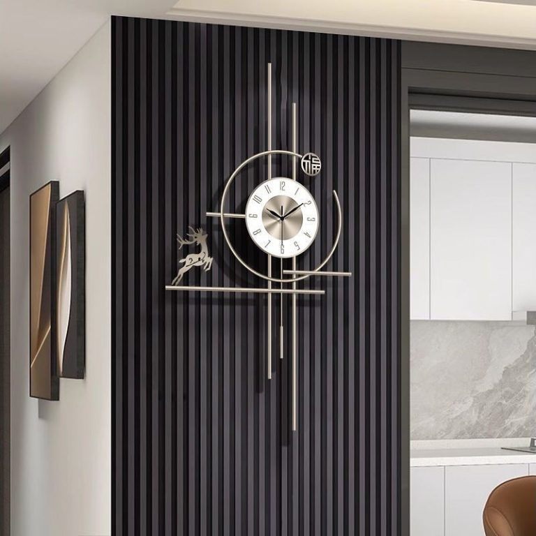 27 Wall Clock Styles to Elevate Your Living Room Decor Elegantly ...