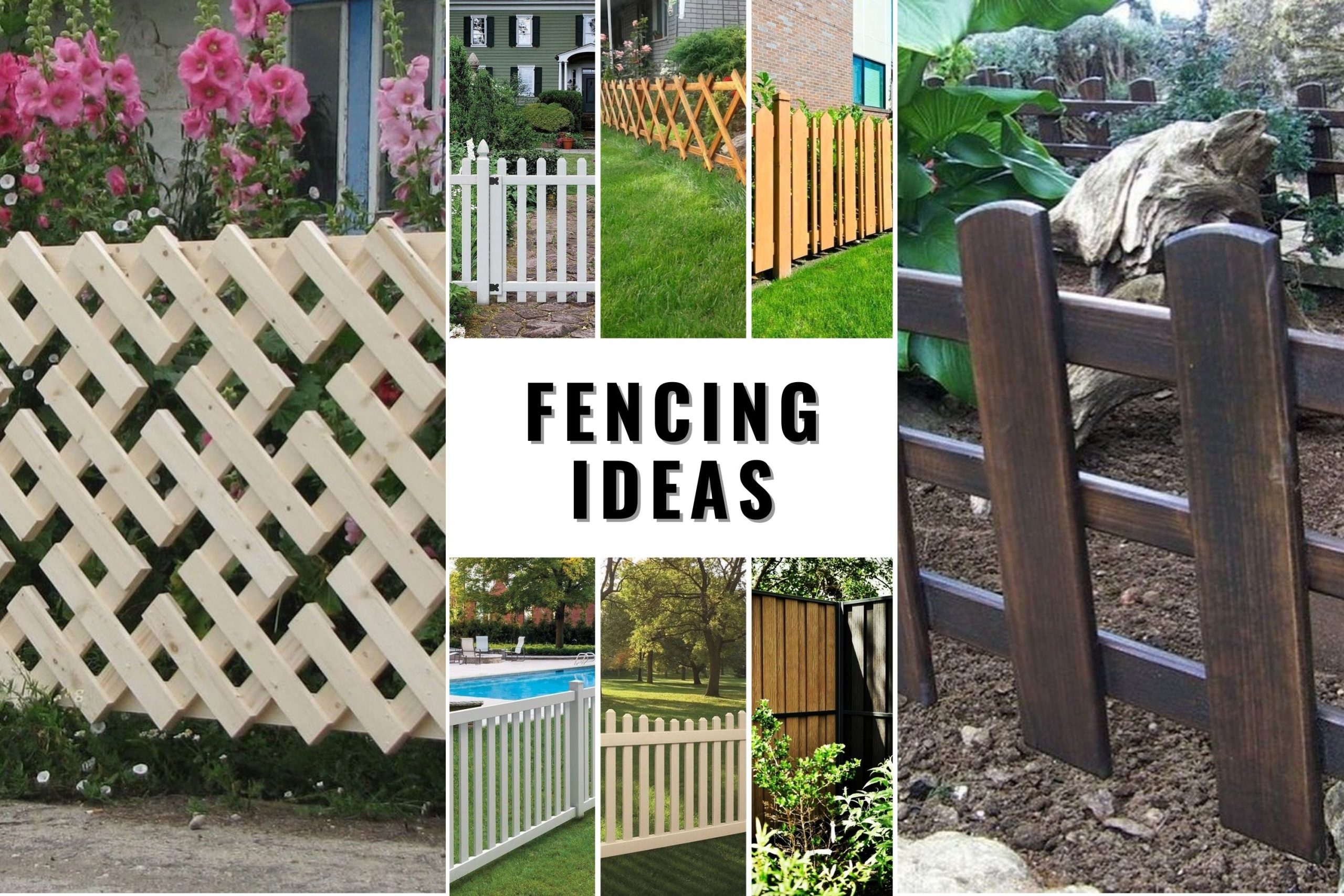 29 Fencing Ideas for Privacy & Style: Transform Your Outdoor Space ...