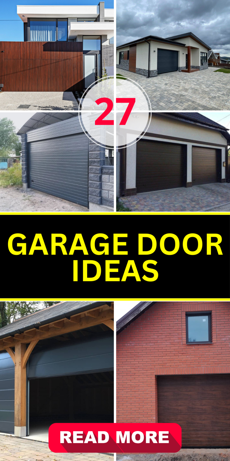 Boost Home Style with 27 Garage Door Ideas - Find Your Perfect Match ...
