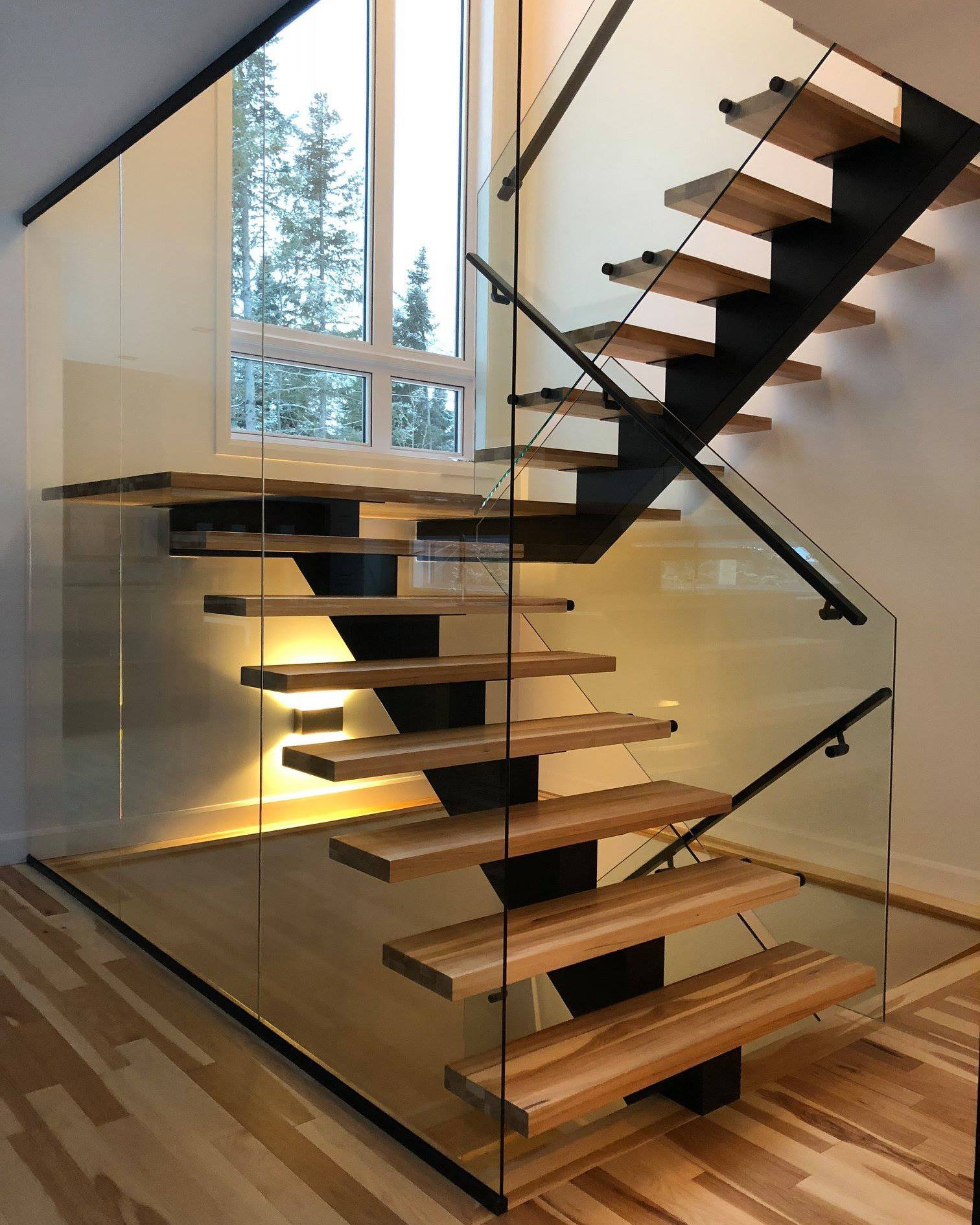 35 Floating Staircase Ideas for a Modern Home Aesthetic | Design ...