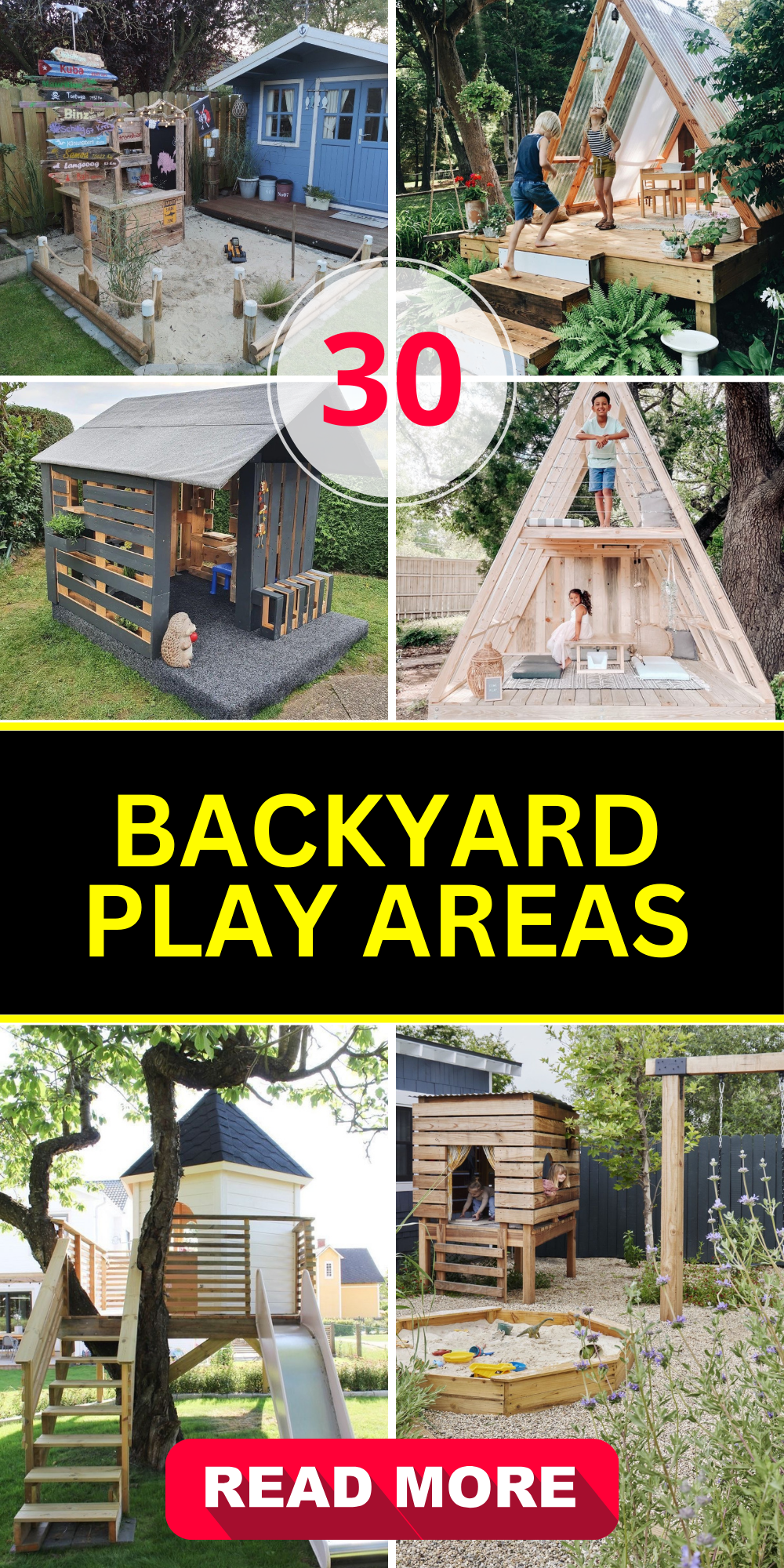 30 Unique Backyard Play Areas to Inspire Outdoor Fun & Adventure ...