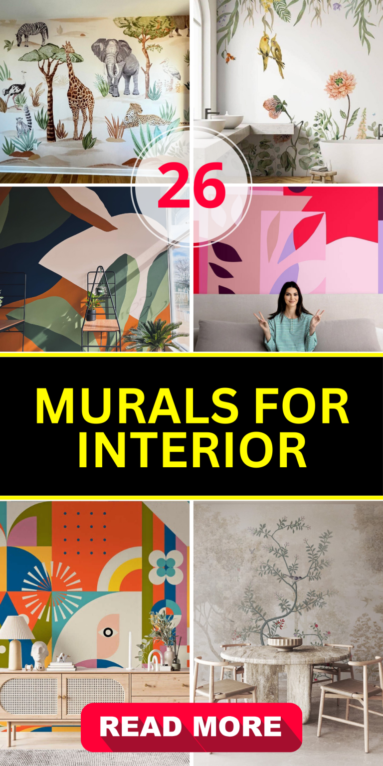 26 Murals For Interior – Infuse Art & Design in Your Casa | Home Decor ...