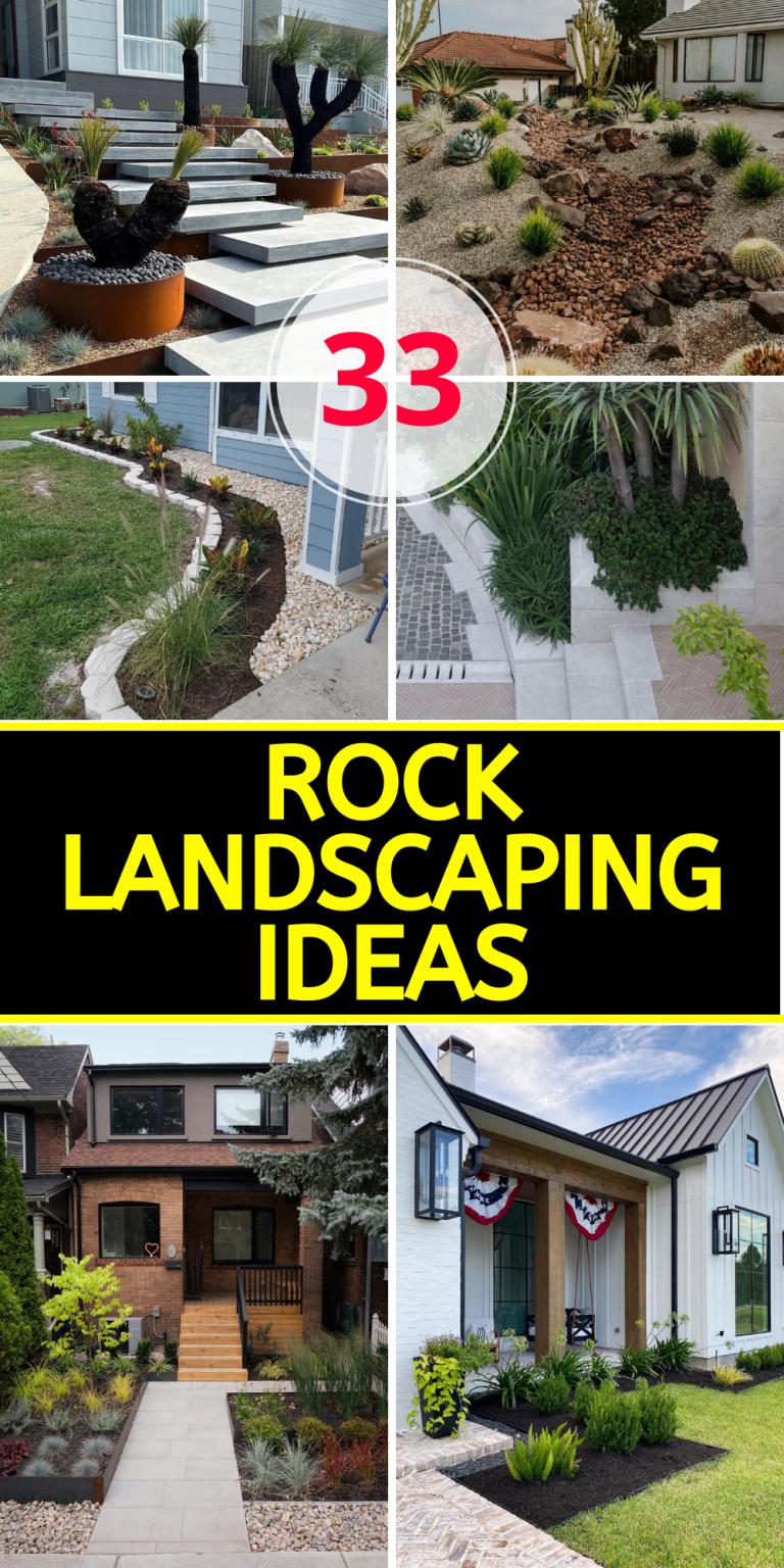 33 Rock Landscaping Ideas to Transform Your Garden Elegantly ...