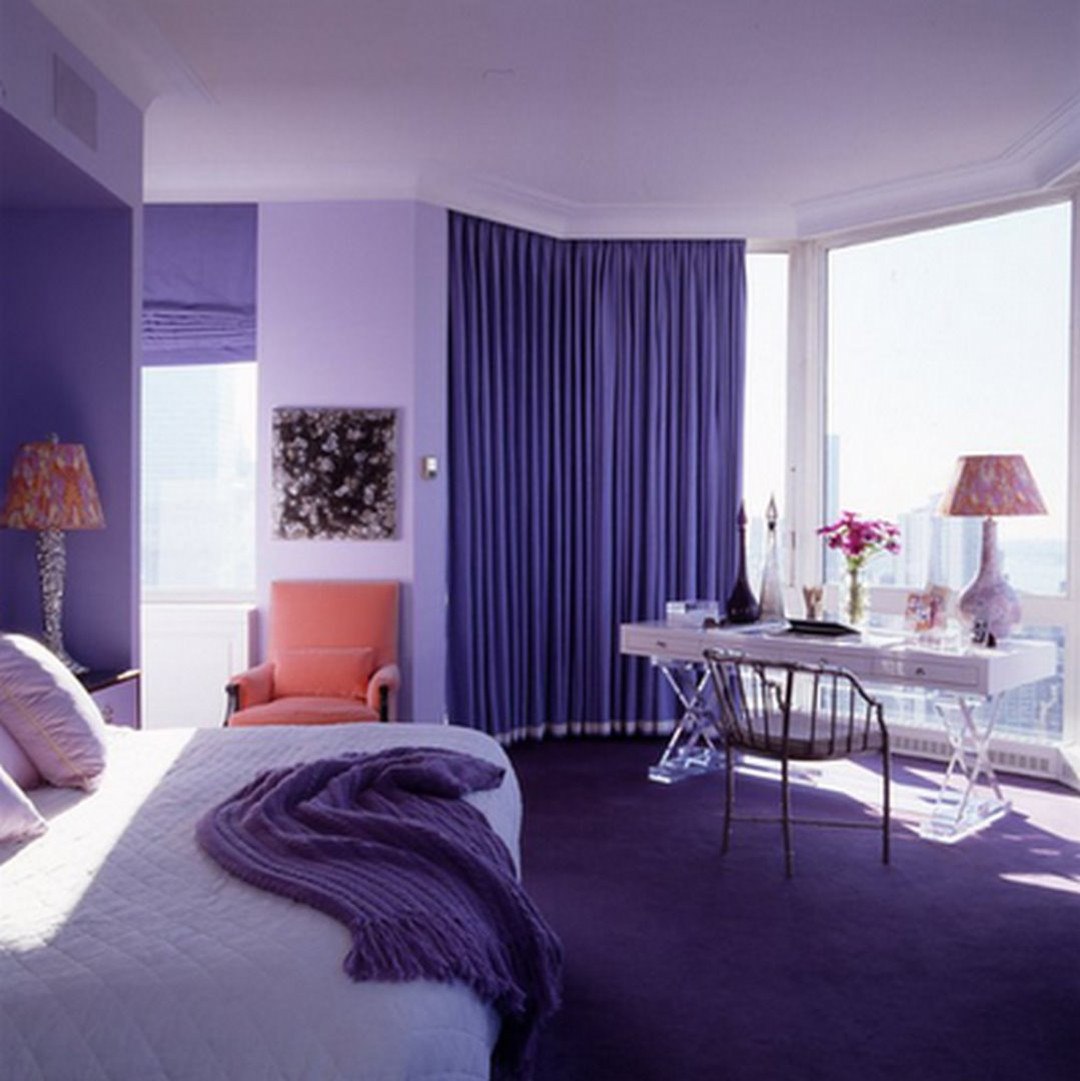 29 Purple Bedroom Ideas for Every Style - Lavish to Minimalist Elegance ...