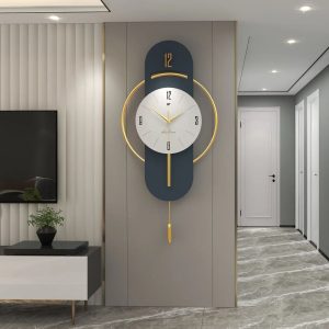 27 Wall Clock Styles to Elevate Your Living Room Decor Elegantly ...