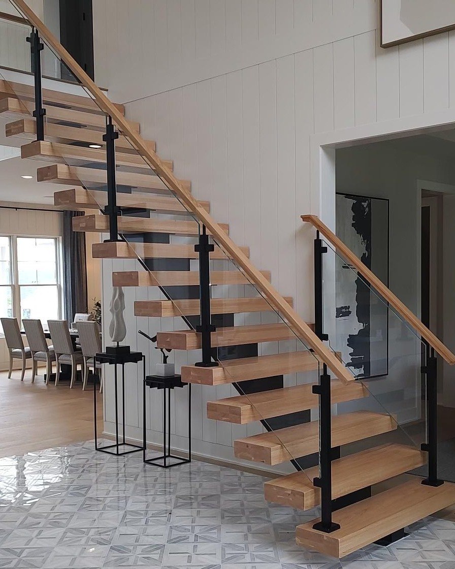 30 Floating Staircase Ideas for a Modern Home Aesthetic | Design ...
