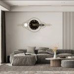 27 Wall Clock Styles to Elevate Your Living Room Decor Elegantly ...