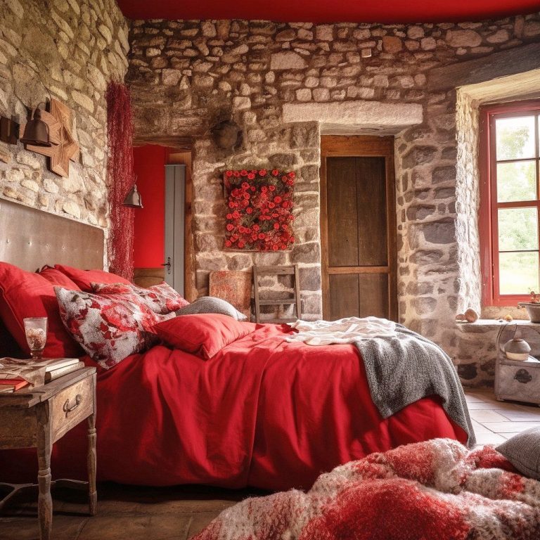 Enliven Your Space: 29 Red Bedroom Ideas for Passionate Decor ...