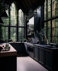34 Dark Kitchen Ideas: Transform Your Home with Elegant Designs ...