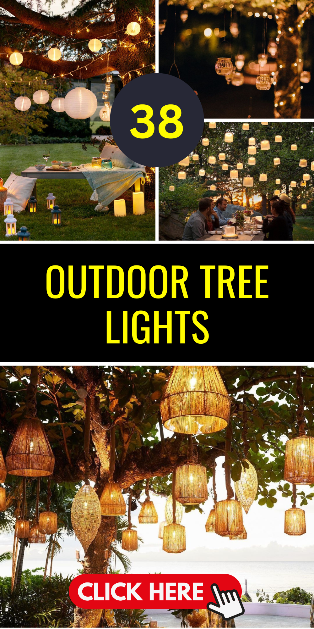 38 Outdoor Tree Lights to Transform Your Garden - Magical Lighting ...