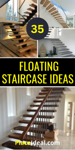 35 Floating Staircase Ideas for a Modern Home Aesthetic | Design ...